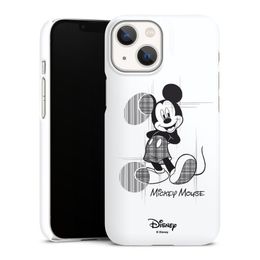 DeinDesign iPhone 13 Mini Handy Premium Case Smartphone Handyh&uuml;lle Schutzh&uuml;lle gl&auml;nzend Mickey Mouse Disney Official Licensed Product Premium Case