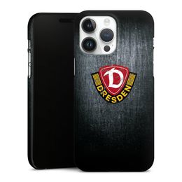 DeinDesign iPhone 14 Pro Max Handy Premium Case Smartphone Handyh&uuml;lle Schutzh&uuml;lle matt Sgd Official Licensed Product Sg Dynamo Dresden Premium Case
