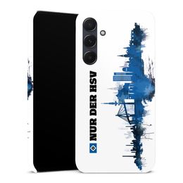 DeinDesign Galaxy A55 5G Handy Premium Case Smartphone Handyh&uuml;lle Schutzh&uuml;lle matt Hsv Official Licensed Product Bundesliga Premium Case