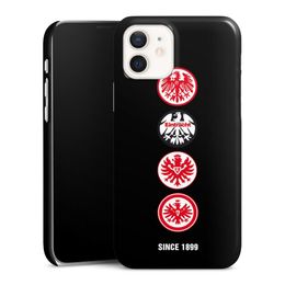 DeinDesign iPhone 12 Handy Premium Case Smartphone Handyh&uuml;lle Schutzh&uuml;lle gl&auml;nzend Eintracht Frankfurt Soccer Sge Premium Case