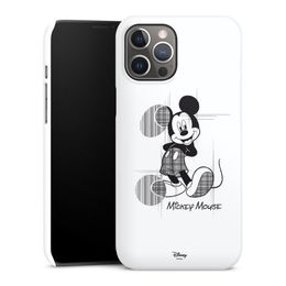 DeinDesign iPhone 12 Pro Max Handy Premium Case Smartphone Handyh&uuml;lle Schutzh&uuml;lle matt Mickey Mouse Disney Official Licensed Product Premium Case