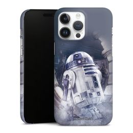 DeinDesign iPhone 14 Pro Max Handy Premium Case Smartphone Handyh&uuml;lle Schutzh&uuml;lle matt Robot Merchandise Star Wars Premium Case