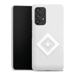 DeinDesign Galaxy A53 5G Handy Premium Case Smartphone Handyh&uuml;lle Schutzh&uuml;lle matt Coat Of Arms Hamburger Sv Hsv Premium Case