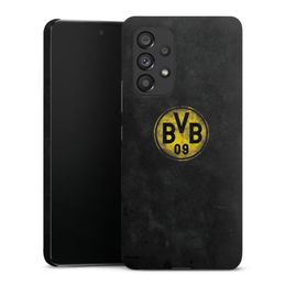 DeinDesign Galaxy A53 5G Handy Premium Case Smartphone Handyh&uuml;lle Schutzh&uuml;lle gl&auml;nzend Borussia Dortmund Bvb Merchandise Premium Case