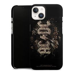 DeinDesign iPhone 14 Handy Premium Case Smartphone Handyh&uuml;lle Schutzh&uuml;lle matt Official Licensed Product Rock Or Bust Acdc Premium Case