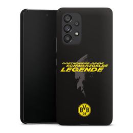 DeinDesign Galaxy A53 5G Handy Premium Case Smartphone Handyh&uuml;lle Schutzh&uuml;lle gl&auml;nzend Borussia Dortmund Marco Reus Bvb Premium Case