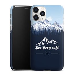 DeinDesign iPhone 11 Pro Handy Premium Case Smartphone Handyh&uuml;lle Schutzh&uuml;lle matt Wanderlust Sky Mountain Premium Case