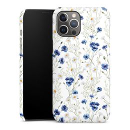 DeinDesign iPhone 12 Pro Max Handy Premium Case Smartphone Handyh&uuml;lle Schutzh&uuml;lle matt Flowers Muster Flower Premium Case