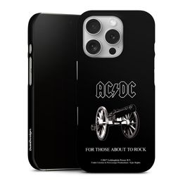 DeinDesign iPhone 16 Pro Handy Premium Case Smartphone Handyh&uuml;lle Schutzh&uuml;lle matt Music Acdc Merchandise Premium Case