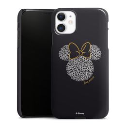 DeinDesign iPhone 11 Handy Premium Case Smartphone Handyh&uuml;lle Schutzh&uuml;lle gl&auml;nzend Minnie Mouse Muster Disney Premium Case
