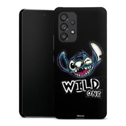DeinDesign Galaxy A53 5G Handy Premium Case Smartphone Handyh&uuml;lle Schutzh&uuml;lle matt Lilo & Stitch Official Licensed Product Disney Premium Case