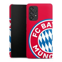 DeinDesign Galaxy A53 5G Handy Premium Case Smartphone Handyh&uuml;lle Schutzh&uuml;lle gl&auml;nzend Fc Bayern M&uuml;nchen Fcb Official Licensed Product Premium Case