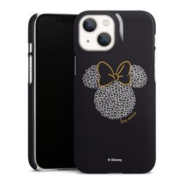 DeinDesign iPhone 13 Mini Handy Premium Case Smartphone Handyh&uuml;lle Schutzh&uuml;lle gl&auml;nzend Minnie Mouse Muster Disney Premium Case