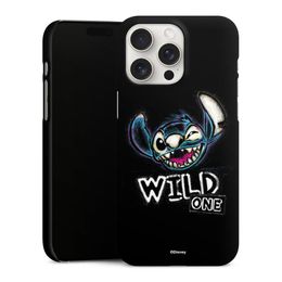 DeinDesign iPhone 15 Pro Max Handy Premium Case Smartphone Handyh&uuml;lle Schutzh&uuml;lle matt Lilo & Stitch Disney Official Licensed Product Premium Case
