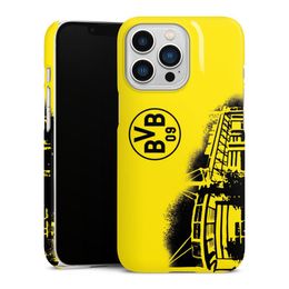 DeinDesign iPhone 13 Pro Handy Premium Case Smartphone Handyh&uuml;lle Schutzh&uuml;lle gl&auml;nzend Stadium Bvb Borussia Dortmund Premium Case
