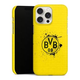 DeinDesign iPhone 15 Pro Max Handy Premium Case Smartphone Handyh&uuml;lle Schutzh&uuml;lle matt Official Licensed Product Bvb Borussia Dortmund Premium Case
