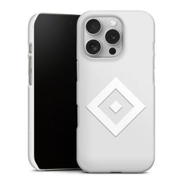 DeinDesign iPhone 16 Pro Handy Premium Case Smartphone Handyh&uuml;lle Schutzh&uuml;lle matt Hsv Hamburger Sv Coat Of Arms Premium Case