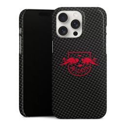 DeinDesign iPhone 15 Pro Max Handy Premium Case Smartphone Handyh&uuml;lle Schutzh&uuml;lle gl&auml;nzend Rb Leipzig Official Licensed Product Carbon Premium Case