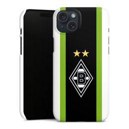 DeinDesign iPhone 15 Plus Handy Premium Case Smartphone Handyh&uuml;lle Schutzh&uuml;lle gl&auml;nzend Logo Gladbach Borussia M&ouml;nchengladbach Premium Case