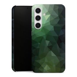 DeinDesign Galaxy S24 Handy Premium Case Smartphone Handyh&uuml;lle Schutzh&uuml;lle matt Tarnmuster Geometric Mosaic Premium Case