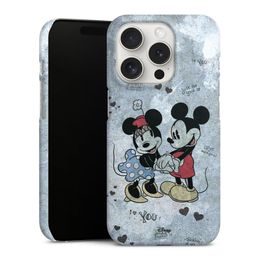 DeinDesign iPhone 15 Pro Handy Premium Case Smartphone Handyh&uuml;lle Schutzh&uuml;lle matt Vintage Disney Premium Case