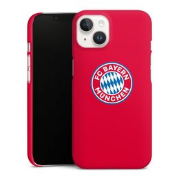 DeinDesign iPhone 14 Handy Premium Case Smartphone Handyh&uuml;lle Schutzh&uuml;lle matt Fc Bayern M&uuml;nchen Fcb Logo Premium Case