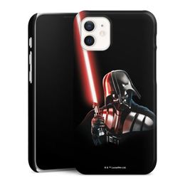 DeinDesign iPhone 12 mini Handy Premium Case Smartphone Handyh&uuml;lle Schutzh&uuml;lle gl&auml;nzend Merchandise Darth Vader Star Wars Premium Case