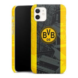 DeinDesign iPhone 12 mini Handy Premium Case Smartphone Handyh&uuml;lle Schutzh&uuml;lle matt Bvb Borussia Dortmund Stadium Premium Case