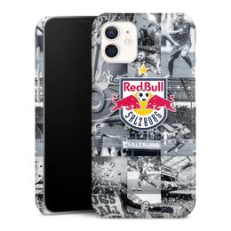 DeinDesign iPhone 12 mini Handy Premium Case Smartphone Handyh&uuml;lle Schutzh&uuml;lle gl&auml;nzend Salzburg Red Bull Fc Red Bull Salzburg Premium Case