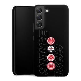 DeinDesign Galaxy S22 Handy Premium Case Smartphone Handyh&uuml;lle Schutzh&uuml;lle matt Eagle Logo Eintracht Frankfurt Premium Case