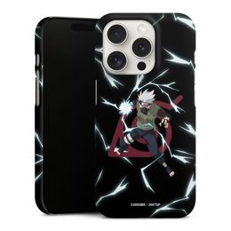 DeinDesign iPhone 15 Pro Handy Premium Case Smartphone Handyh&uuml;lle Schutzh&uuml;lle matt Naruto Shippuden Official Licensed Product Kakashi Premium Case