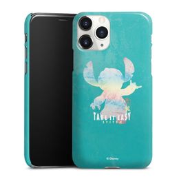 DeinDesign iPhone 11 Pro Handy Premium Case Smartphone Handyh&uuml;lle Schutzh&uuml;lle gl&auml;nzend Official Licensed Product Lilo & Stitch Disney Premium Case