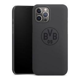 DeinDesign iPhone 12 Pro Max Handy Premium Case Smartphone Handyh&uuml;lle Schutzh&uuml;lle matt Bvb Borussia Dortmund Logo Premium Case