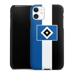 DeinDesign iPhone 11 Handy Premium Case Smartphone Handyh&uuml;lle Schutzh&uuml;lle matt Hsv Hamburger Sv Stripes Premium Case