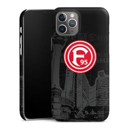 DeinDesign iPhone 12 Pro Handy Premium Case Smartphone Handyh&uuml;lle Schutzh&uuml;lle matt Official Licensed Product Logo Fortuna D&uuml;sseldorf Premium Case