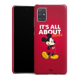 DeinDesign Galaxy A51 Handy Premium Case Smartphone Handyh&uuml;lle Schutzh&uuml;lle gl&auml;nzend Disney Official Licensed Product Mouse Premium Case