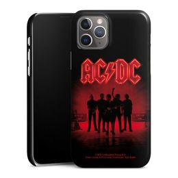 DeinDesign iPhone 12 Pro Handy Premium Case Smartphone Handyh&uuml;lle Schutzh&uuml;lle gl&auml;nzend Band Acdc Official Licensed Product Premium Case