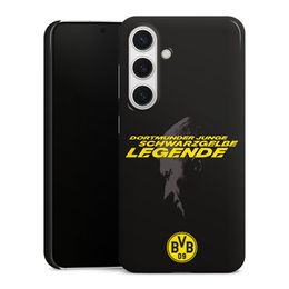 DeinDesign Galaxy S24 Handy Premium Case Smartphone Handyh&uuml;lle Schutzh&uuml;lle gl&auml;nzend Borussia Dortmund Bvb Marco Reus Premium Case