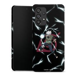 DeinDesign Galaxy A53 5G Handy Premium Case Smartphone Handyh&uuml;lle Schutzh&uuml;lle matt Kakashi Naruto Shippuden Official Licensed Product Premium Case
