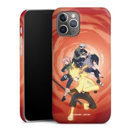 DeinDesign iPhone 12 Pro Handy Premium Case Smartphone Handyh&uuml;lle Schutzh&uuml;lle matt Sasuke Sakura Naruto Shippuden Premium Case