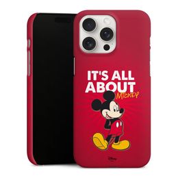 DeinDesign iPhone 15 Pro Max Handy Premium Case Smartphone Handyh&uuml;lle Schutzh&uuml;lle matt Disney Official Licensed Product Mouse Premium Case