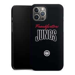 DeinDesign iPhone 12 Pro Max Handy Premium Case Smartphone Handyh&uuml;lle Schutzh&uuml;lle matt Eintracht Frankfurt Sge Official Licensed Product Premium Case