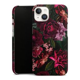 DeinDesign iPhone 14 Handy Premium Case Smartphone Handyh&uuml;lle Schutzh&uuml;lle matt Flowers Blossom Rose Premium Case