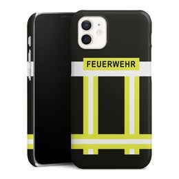 DeinDesign iPhone 12 mini Handy Premium Case Smartphone Handyh&uuml;lle Schutzh&uuml;lle gl&auml;nzend Fire Fighters Job Fire Fighter Premium Case