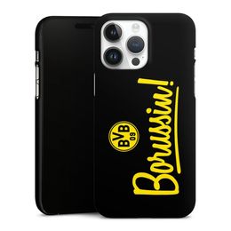 DeinDesign iPhone 14 Pro Max Handy Premium Case Smartphone Handyh&uuml;lle Schutzh&uuml;lle matt Borussia Dortmund Bvb Soccer Premium Case