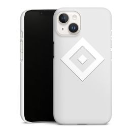 DeinDesign iPhone 14 Handy Premium Case Smartphone Handyh&uuml;lle Schutzh&uuml;lle matt Hsv Hamburger Sv Coat Of Arms Premium Case