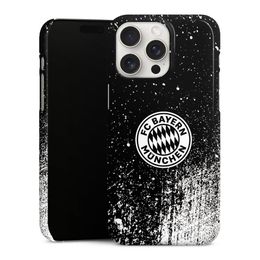 DeinDesign iPhone 15 Pro Max Handy Premium Case Smartphone Handyh&uuml;lle Schutzh&uuml;lle gl&auml;nzend Official Licensed Product Fcb Fc Bayern M&uuml;nchen Premium Case