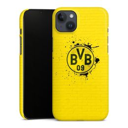 DeinDesign iPhone 14 Plus Handy Premium Case Smartphone Handyh&uuml;lle Schutzh&uuml;lle gl&auml;nzend Official Licensed Product Bvb Borussia Dortmund Premium Case
