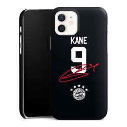 DeinDesign iPhone 12 Handy Premium Case Smartphone Handyh&uuml;lle Schutzh&uuml;lle matt Fc Bayern M&uuml;nchen Harry Kane Jersey Premium Case