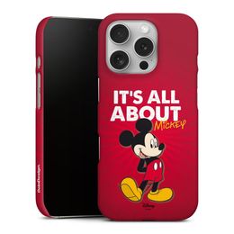 DeinDesign iPhone 16 Pro Handy Premium Case Smartphone Handyh&uuml;lle Schutzh&uuml;lle matt Disney Official Licensed Product Mouse Premium Case